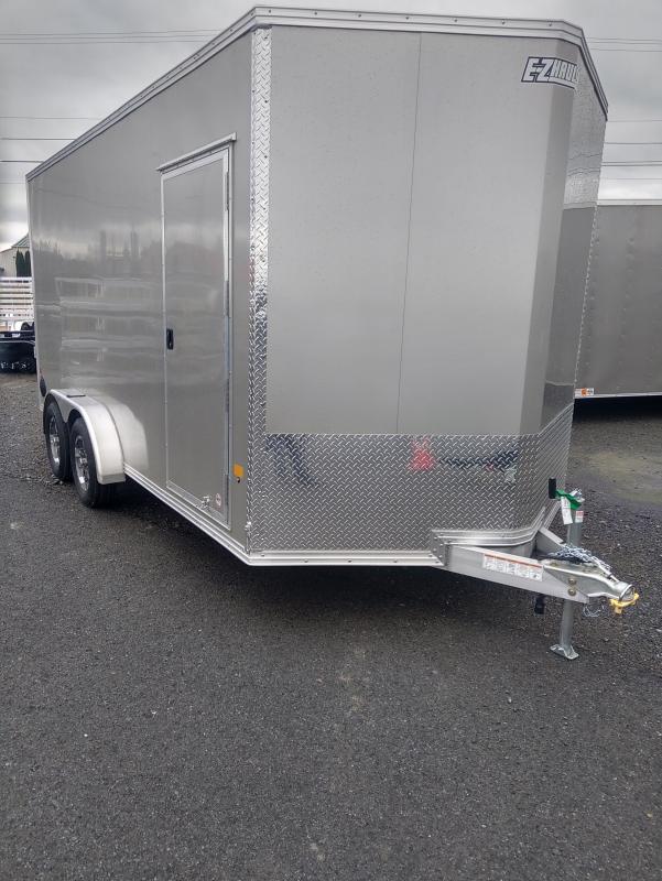 2024 EZ Hauler 7.4X16 7K RAMP DOOR Cargo / Enclosed Trailer in Muncy ...