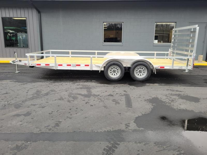 2024 MMT 7x18TA Aluminum Utility Trailer in Jackson, MI | Trailer Trader