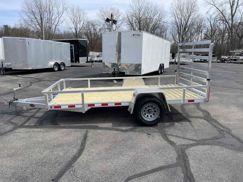 2024 MMT 6'x12'SA-HD Aluminum Utility Trailer in Jackson, MI | Trailer ...