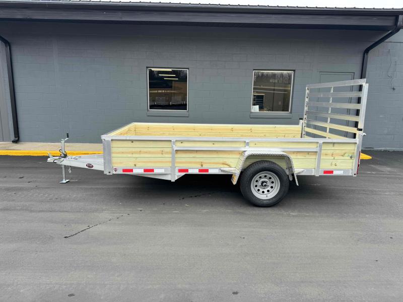 2024 MMT 6'x12' HD Wood Side Aluminum Utility Trailer in Jackson, MI ...