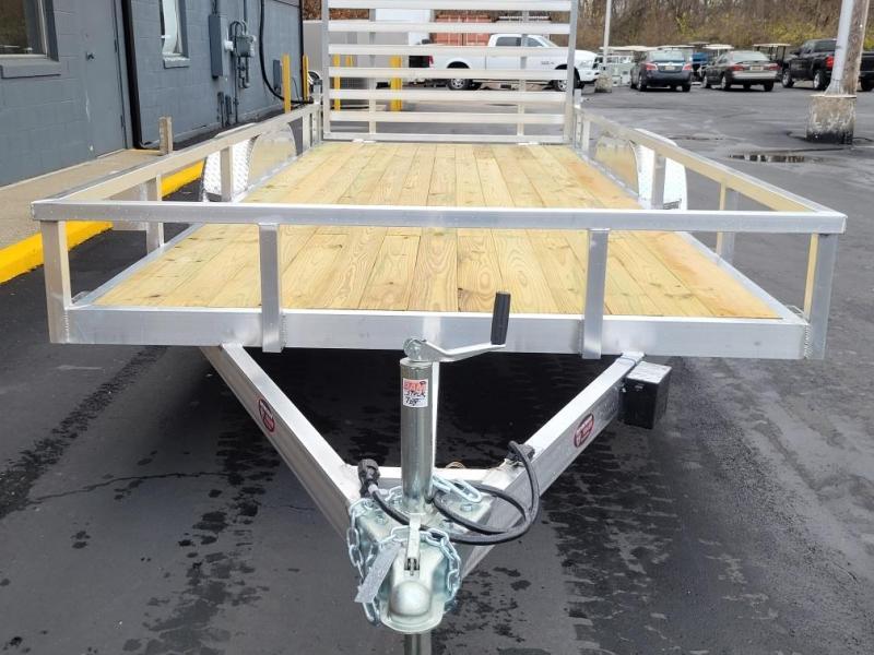 2024 MMT 7x18TA Aluminum Utility Trailer in Jackson, MI | Trailer Trader
