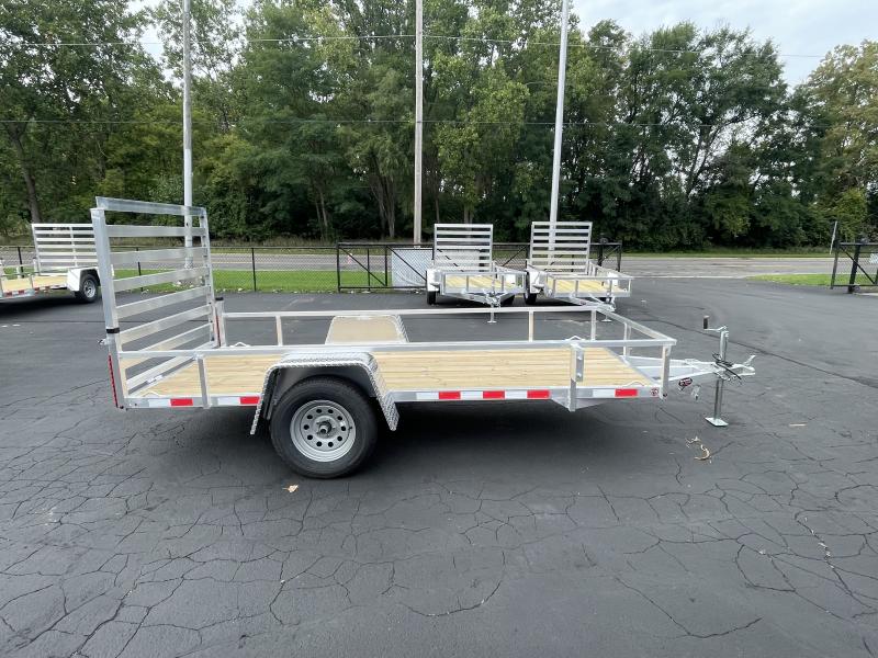 2024 MMT 5'x12'SA Aluminum Utility Trailer in Jackson, MI | Trailer Trader