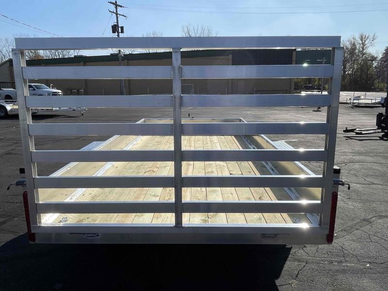 2024 MMT 7x14sa ATP Side Aluminum Utility Trailer in Jackson, MI ...