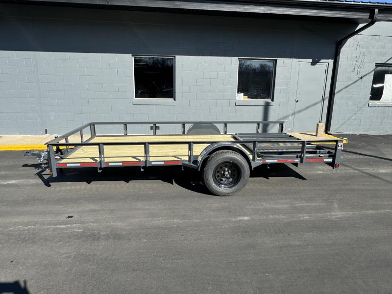 2024 Heartland Trailer Mfg 6.8x14 X-Wide Steel Utility Trailer Utility ...