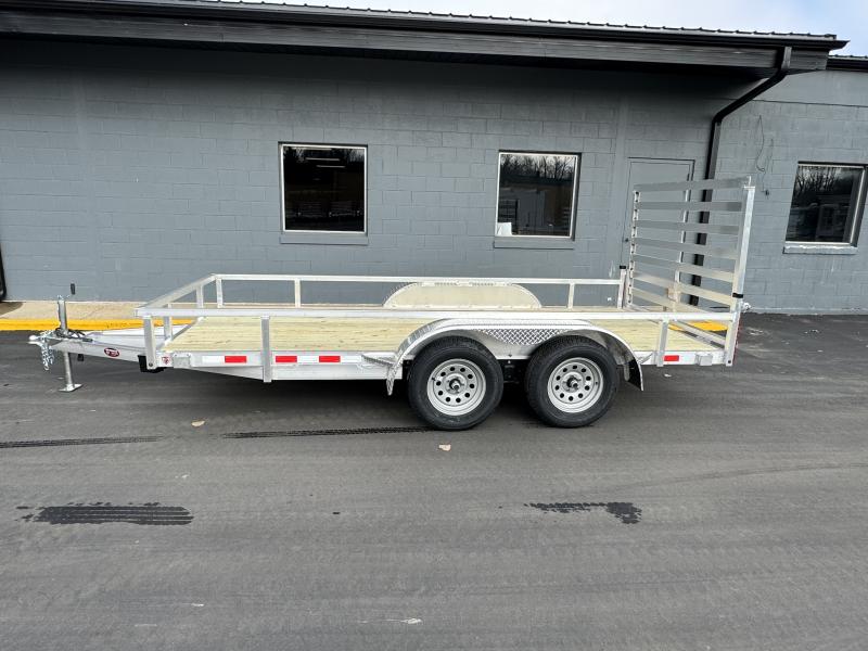 2024 MMT 6'x14' TA Aluminum Utility Trailer in Jackson, MI | Trailer Trader