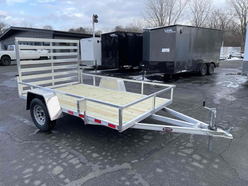 2023 MMT 6'X10'SA Aluminum Utility Trailer in Jackson, MI | Trailer Trader