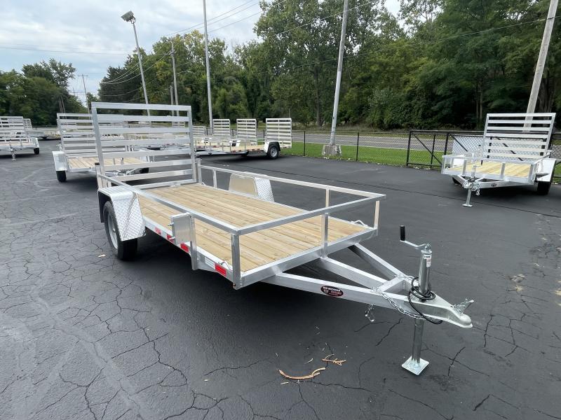 2024 MMT 5'x12'SA Aluminum Utility Trailer in Jackson, MI | Trailer Trader