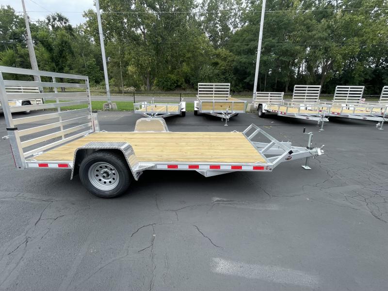 2024 MMT 7'x12'sa SxS Aluminum Utility Trailer in Jackson, MI | Trailer ...
