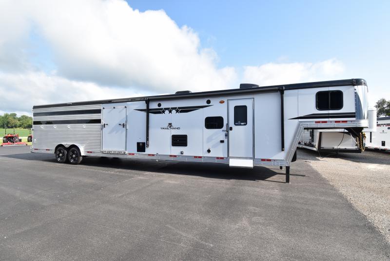 2024 Bison Trailers TH81315B.s Stock / Stock Combo Trailer in Silver ...