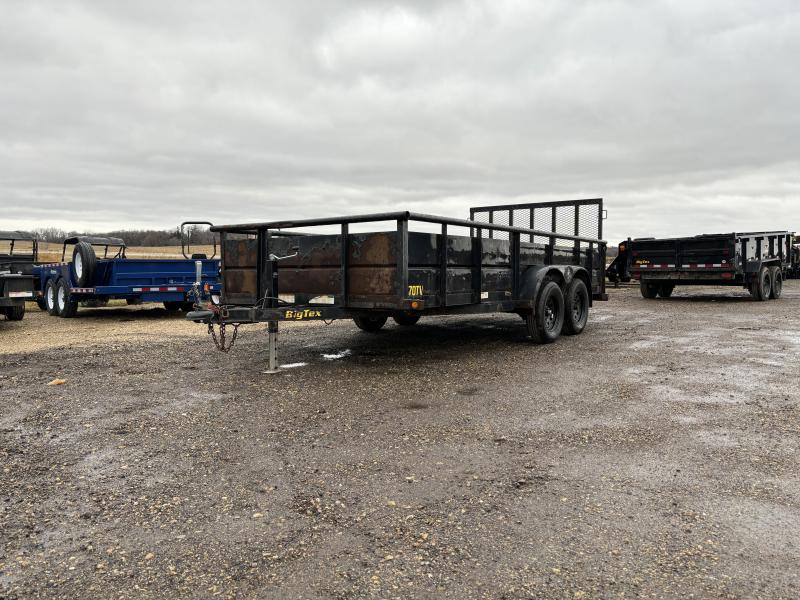 2014 Big Tex Trailers 70-TV Utility Trailer 7x16 in Edgerton, WI ...