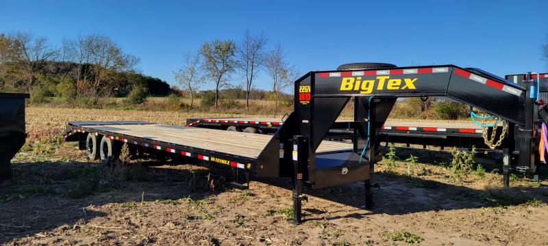2023 Big Tex Trailers 22GN-28+5 Flatbed/ Gooseneck Trailer with Mega Ramps 8.5x33 in Edgerton ...
