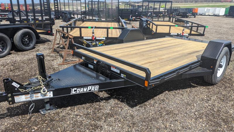 2024 CornPro UT-12 SAT Utility / Equipment Tilt Trailer with 6K Axle ...
