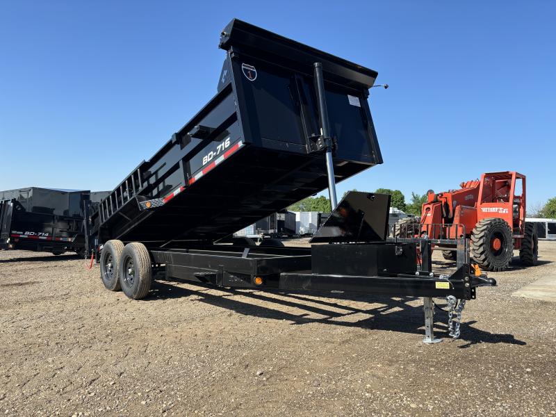 2024 Interstate 1 Trailers 7x16 BDTA5 Dump Trailer 7x16 in Edgerton, WI ...