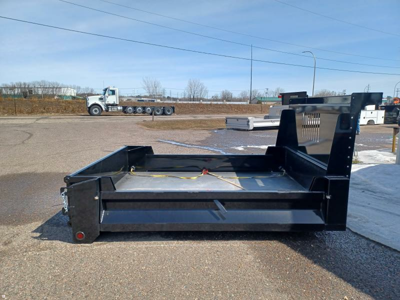 9FT STEEL CONTRACTOR DUMP BODY WITH FOLD DOWN SIDES & CAB SHEILD in ...