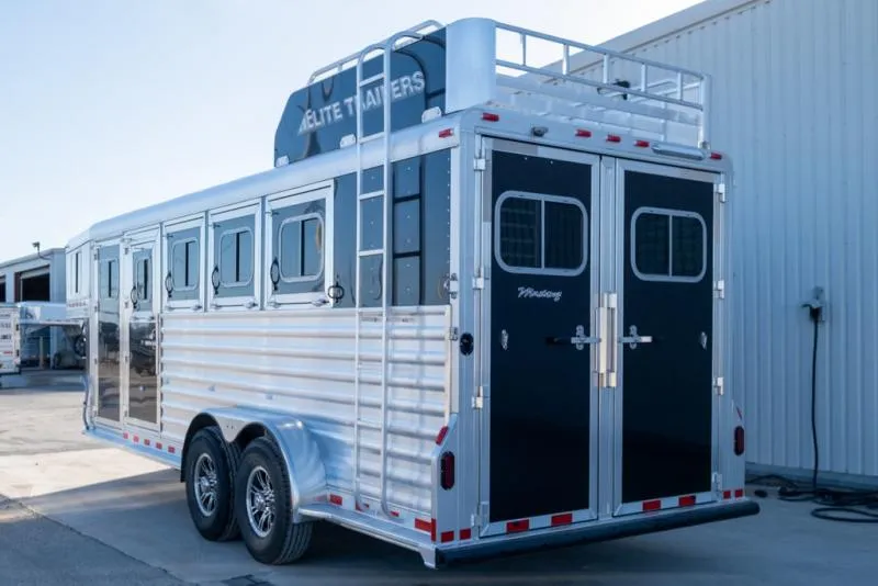 2026 Elite Trailers 4 Horse Mustang Trailer in Seguin, TX | Trailer Trader