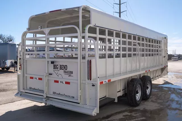 2025 Big Bend Trailers 24 Ft Stock Trailer in Seguin, TX | Trailer Trader