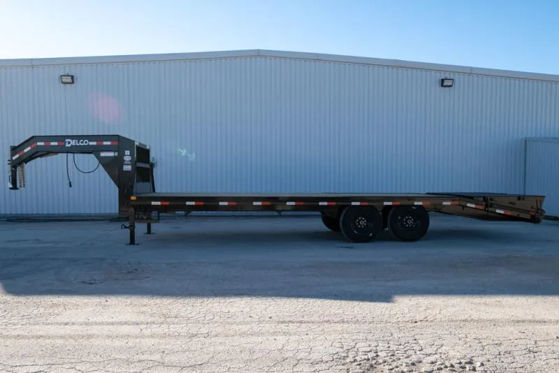 2026 Delco Trailers 25 Ft Flatbed Trailer in Seguin, TX | Trailer Trader