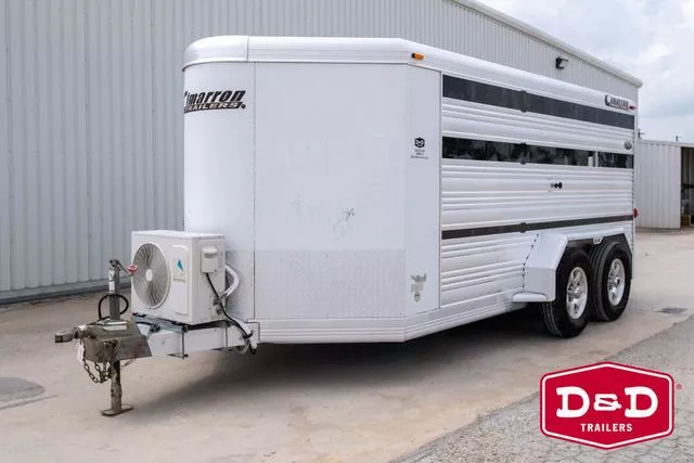 2014 Cimarron Trailers 17 Ft Low Pro Stock Trailer in Seguin, TX ...