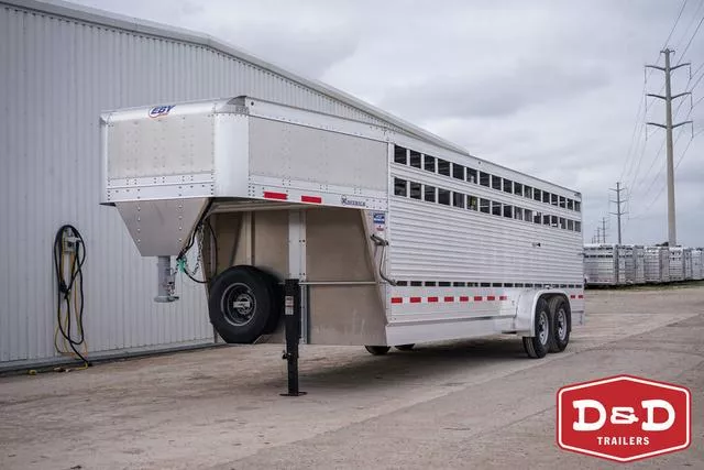 2024 Eby 24 Ft Maverick Stock Trailer in Seguin, TX | Trailer Trader