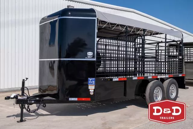 2025 Gooseneck 16 Ft Steel Stock Trailer with Canvas Top in Seguin, TX ...