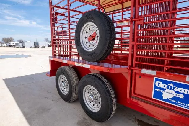 2025 Gooseneck 14 Ft Steel Stock Trailer with Canvas Top in Seguin, TX ...