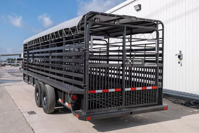 2025 Delco Trailers 24 Ft Canvas Top Stock Trailer in Seguin, TX ...