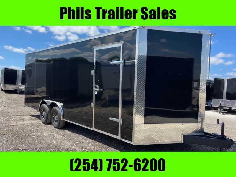8.5X20 ENCLOSED TRAILER 5200LB AXLES .080 POLYCORE CAR HAULER CLOSEOUT ...