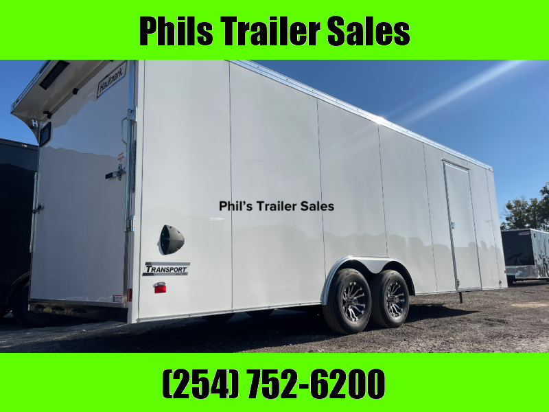 24' Haulmark ESCAPE DOOR FINISHED INTERIOR ENCLOSED TRAILER COMMERCIAL ...