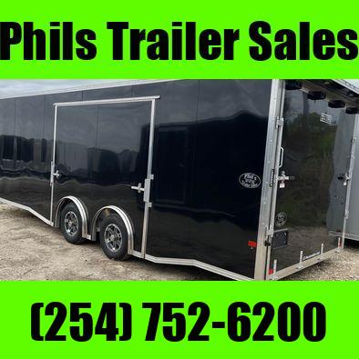 E-Z Hauler 24 ALL ALUMINUM ENCLOSED TRAILER CAR HAULER Enclosed Cargo ...