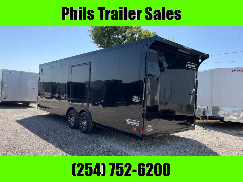 Haulmark 28 HAULMARK ENCLOSED TRAILER CAR HAULER BLACKOUT Enclosed ...