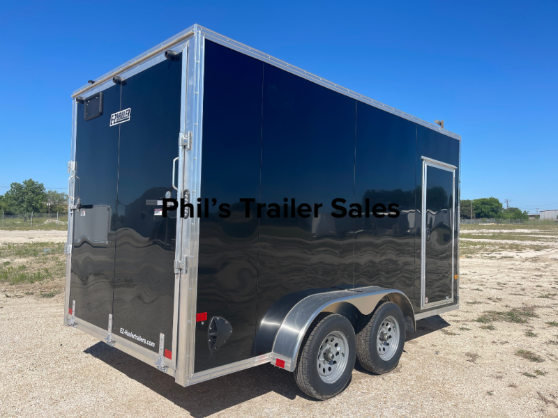 16 ALL ALUMINUM ENCLOSED TRAILER ONLY 1540 LBS Enclosed Cargo Trailer ...