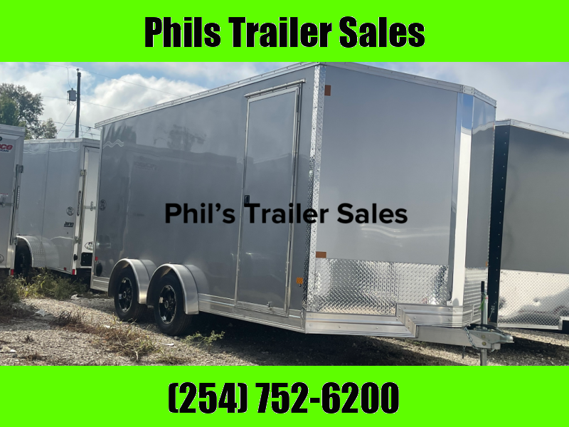 ALL ALUMINUM 7.5X14 ENCLOSED TRAILER UTV TRAILER Enclosed Cargo Trailer ...