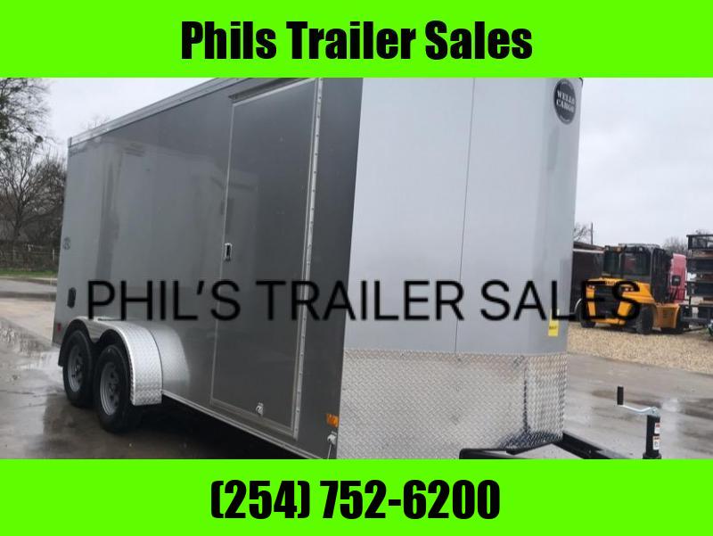 Wells Cargo 7X16 + V 7 FT interior COMMERCIAL GRADE ROAD FORCE Enclosed ...