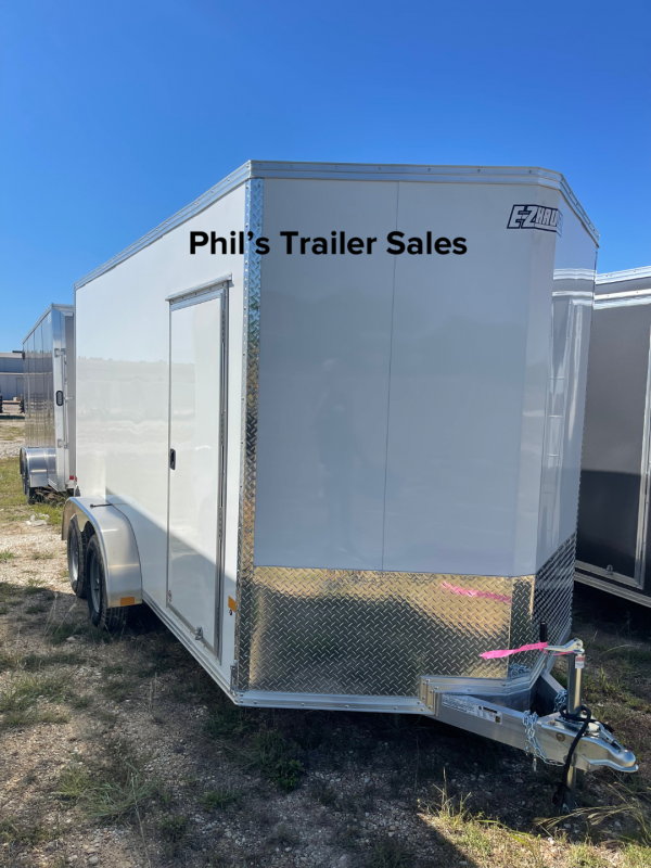 ALL ALUMINUM r 7.5X18 ENCLOSED TRAILER UTV TRAILER Enclosed Cargo ...