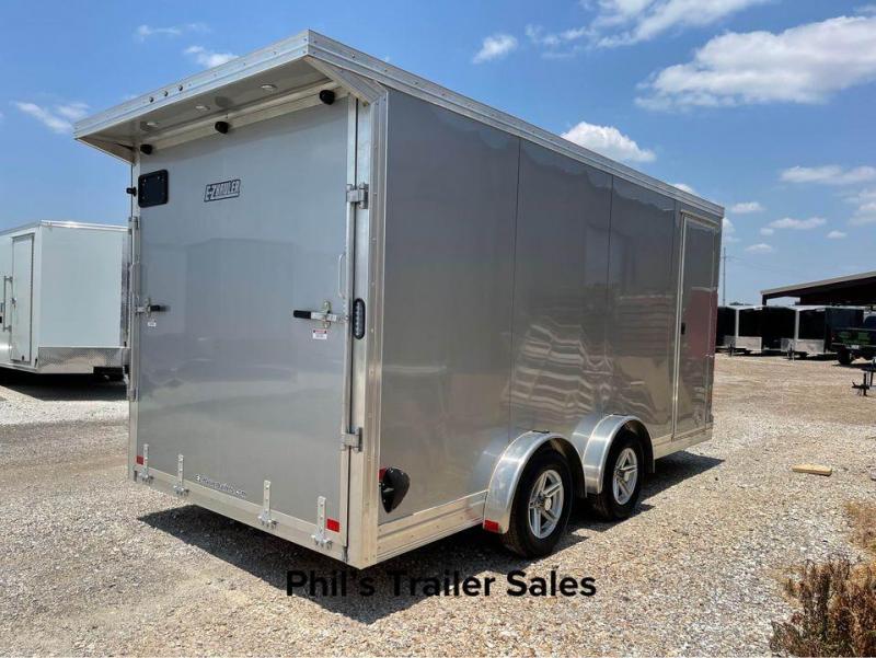 ALL ALUMINUM 7.5X16 ENCLOSED TRAILER UTV TRAILER Enclosed Cargo Trailer ...