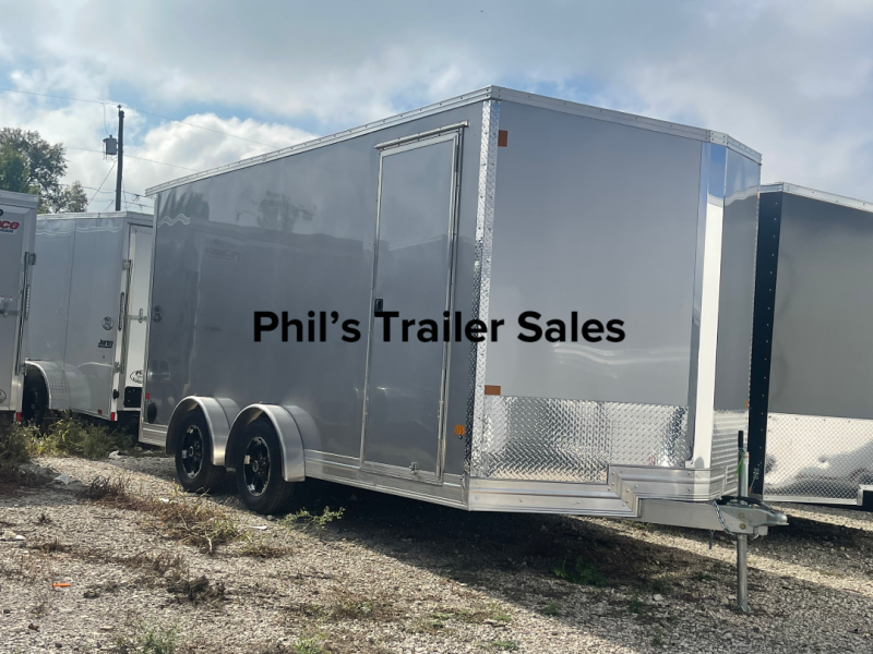 ALL ALUMINUM 7.5X16 ENCLOSED TRAILER UTV TRAILER Enclosed Cargo Trailer ...