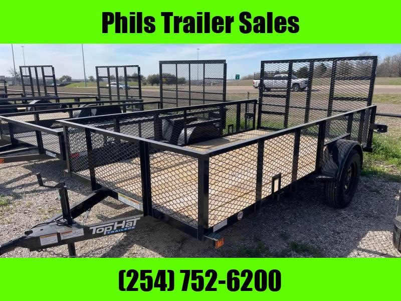 Top Hat Trailers 83X12 UTILITY TRAILER 24' EXPANDED SIDES LANDSCAPE ...