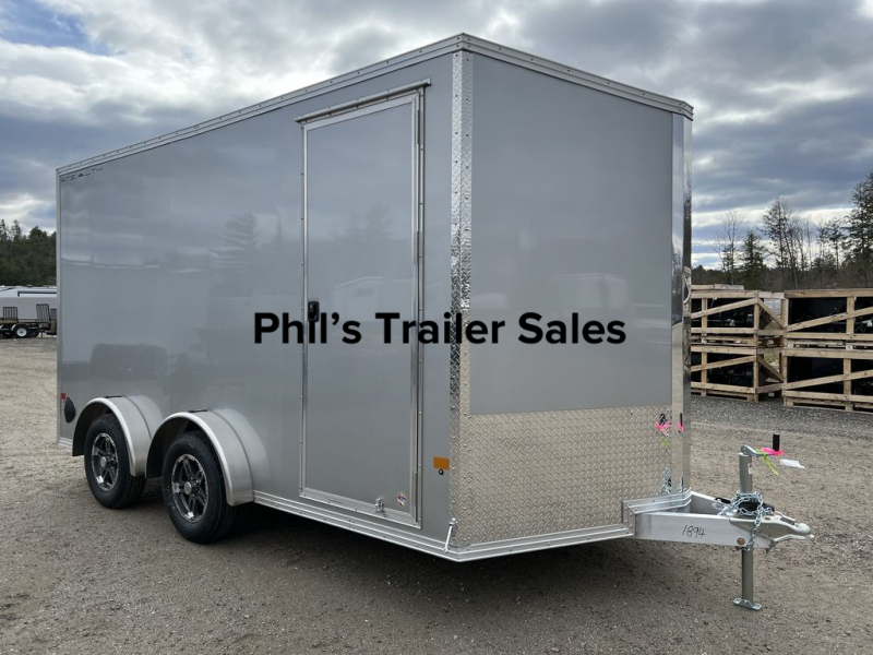 ALL ALUMINUM 7.5X16 ENCLOSED TRAILER UTV TRAILER Enclosed Cargo Trailer ...