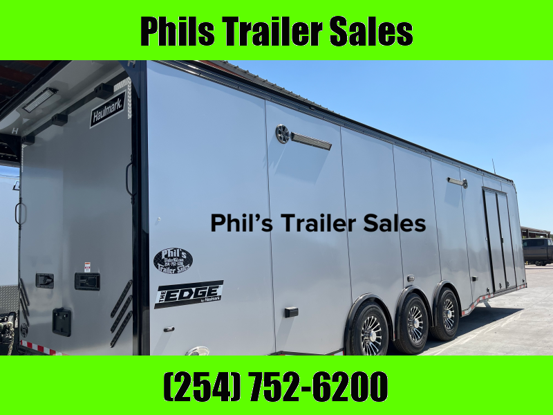 32' Haulmark EDGE Car / Racing Trailer LOADED ENCLOSED RACE TRAILER in ...