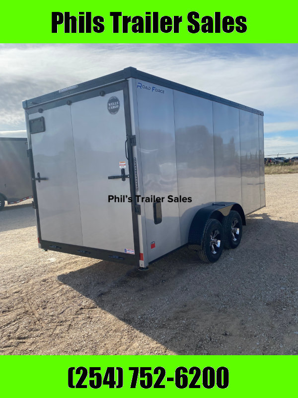 WELLS CARGO ENCLOSED TRAILER 7' INTERIOR UTV PACKAGE Enclosed Cargo ...