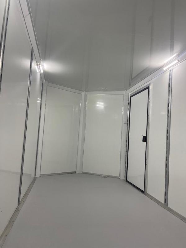 7X16 CellTech STEEL MOD HEAVY DUTY GRAY RAMP Enclosed Cargo Trailer in ...