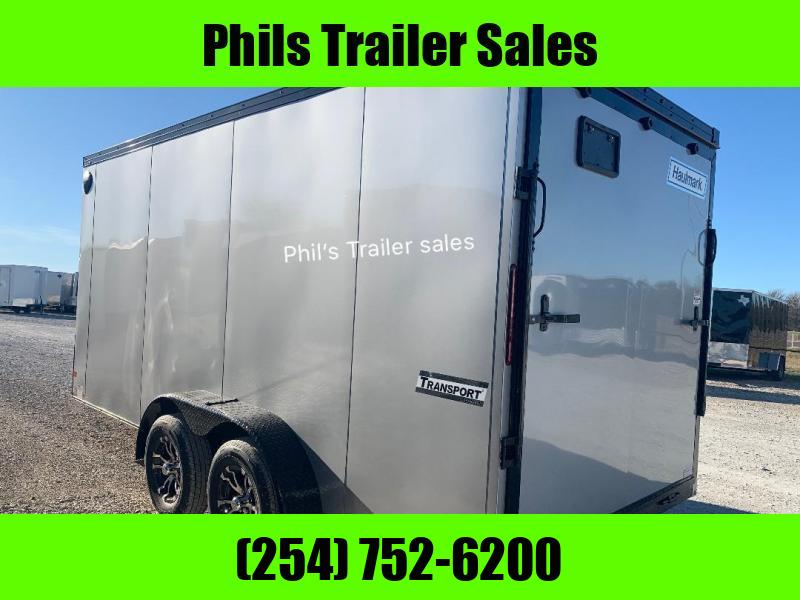 HAULMARK 7X16 + V 7 FT interior ENCLOSED TRAILER COMMERCIAL GRADE ...