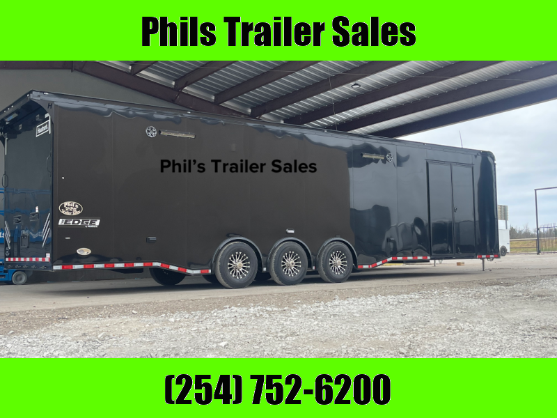 34' Haulmark EDGE Car / Racing Trailer LOADED / ENCLOSED CARGO / CAR ...