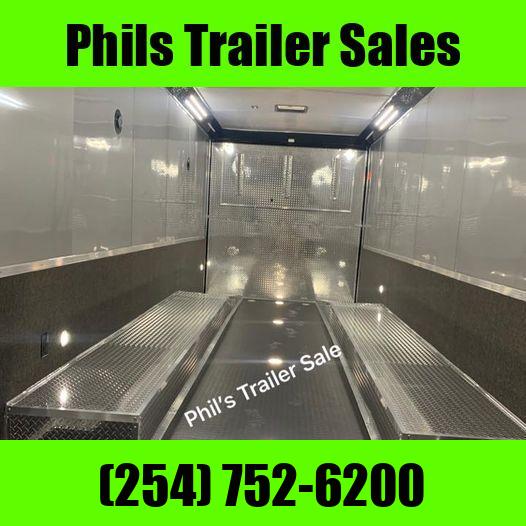 LATE MODEL Continental Cargo 32' 1 ONLY ENCLOSED TRAILER RAMP OVERS Car ...
