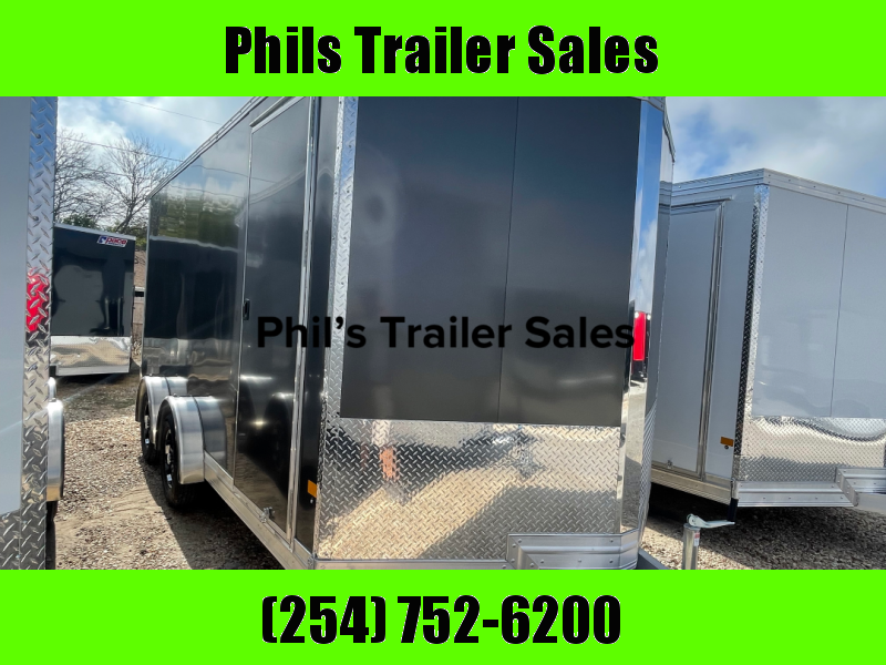 ALL ALUMINUM 7.5X14 7'1" INTERIOR ENCLOSED TRAILER UTV TRAILER Enclosed ...