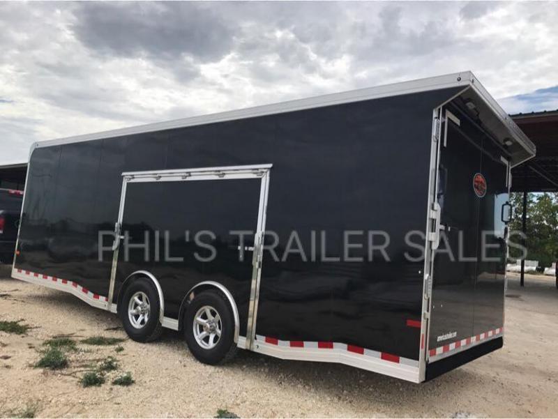 Sundowner Trailers 24 Aluminum 7 ft ESCAPE DOOR Car / Racing Trailer in ...