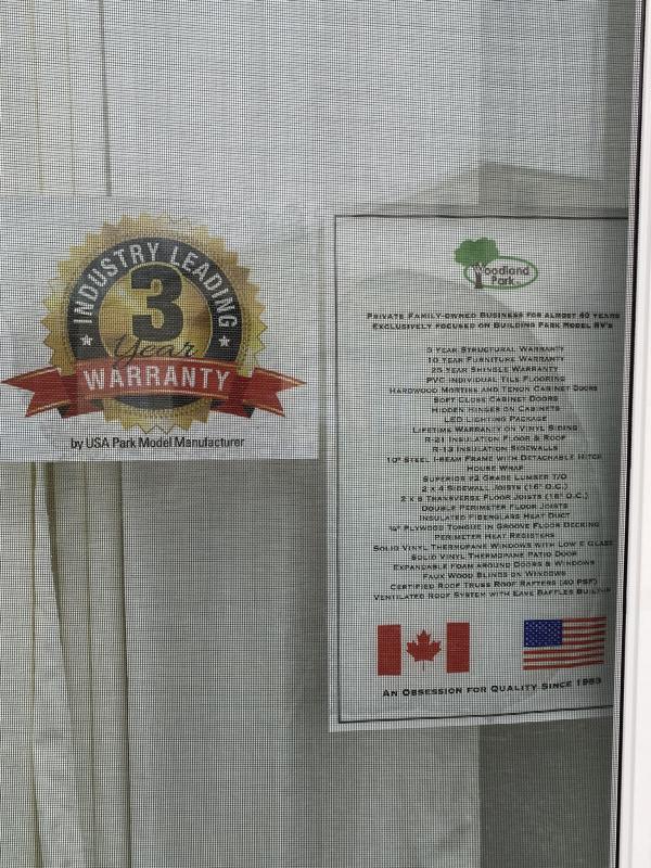 2023 Woodland Park Timber Ridge TR-260L Liberty RV Park Model in ...