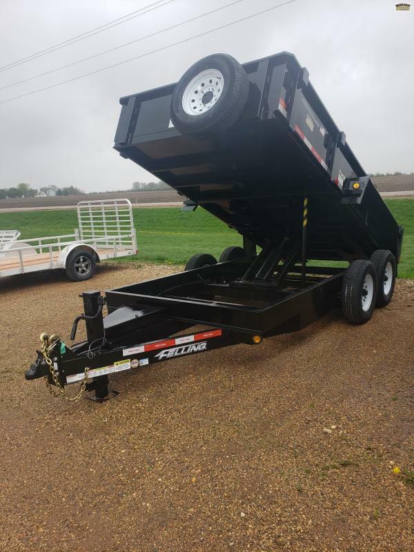 2024 Felling Trailers FT-16 DT HE 14' HD LOW PRO Dump Trailer in ...
