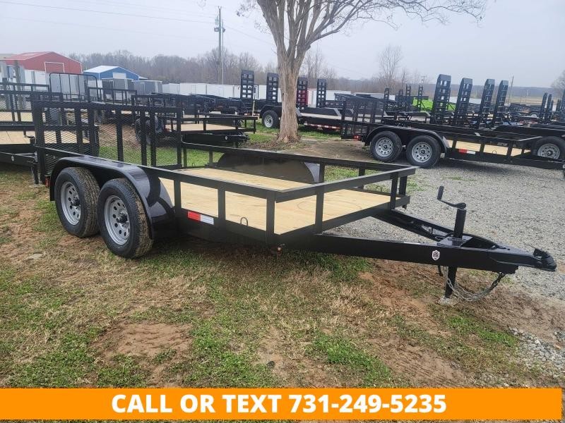 2022 L&O Manufacturing 6'4" x 12' Tandem Axle Utility Trailer in ...