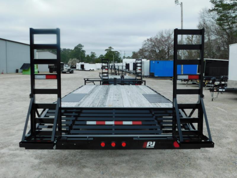 2024 PJ Trailers F8 17+3 DECKOVER WITH FLIP UP RAMPS and 7KAXLES ...